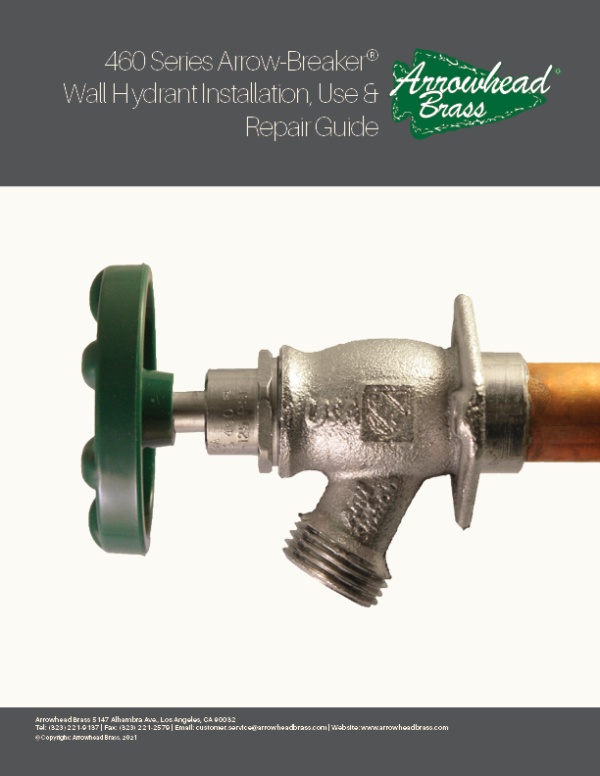 Arrowhead Valves Repair Guides & Installation Instructions | Arrowhead ...